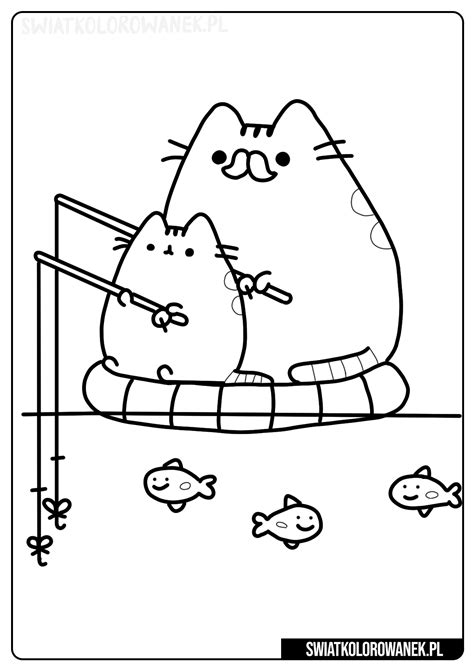 Kolorowanki Pusheen Darmowe Kolorowanki Do Druku