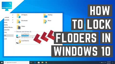 How To Lock Folders In Windows Youtube