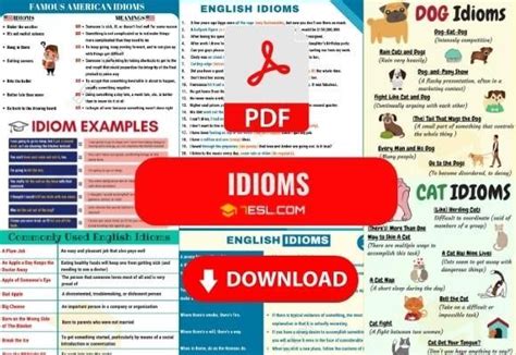 1500 English Idioms From A Z With Useful Examples Artofit