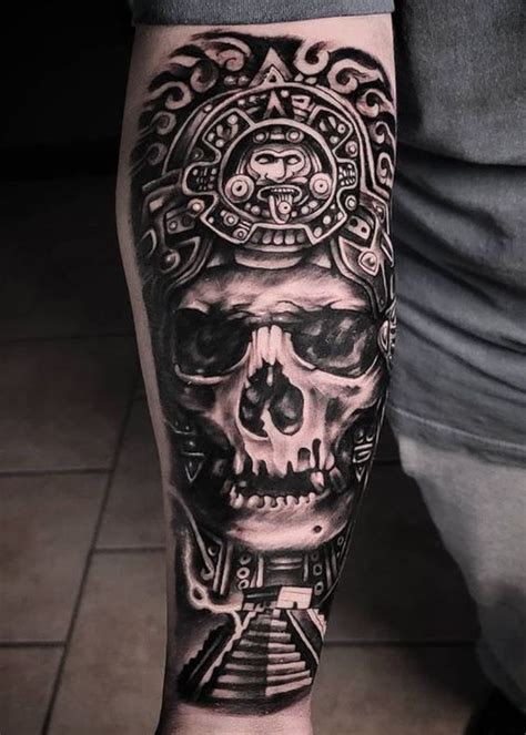 Best Aztec Tattoos With Deep Meaning Inkmatch Aztec Tattoo