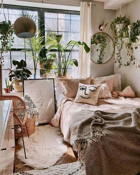 25 Cozy Bohemian Bedroom With Natural Inspired Homemydesign Bedroom Decor Room Ideas