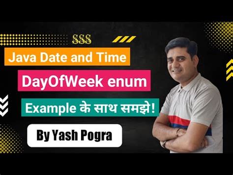 Java DayOfWeek Enum What Is DayOfWeek In Java How Do I Get