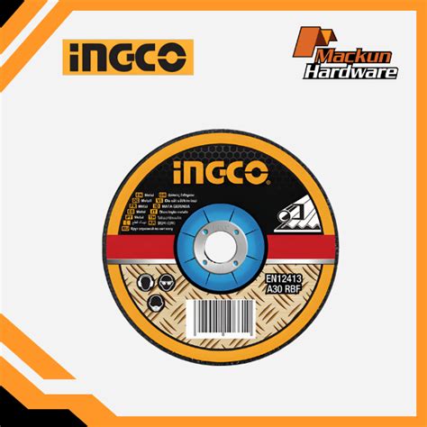 INGCO ABRASIVE METAL GRINDING DISC Shopee Philippines