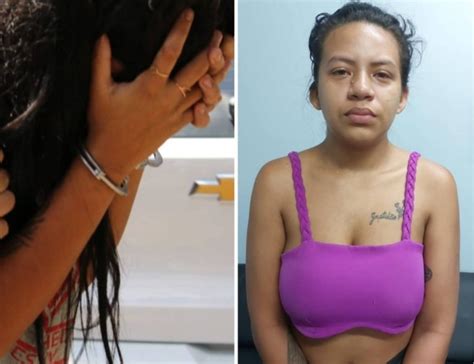 Assista Mulher de pistoleiro de facção é presa suspeita de