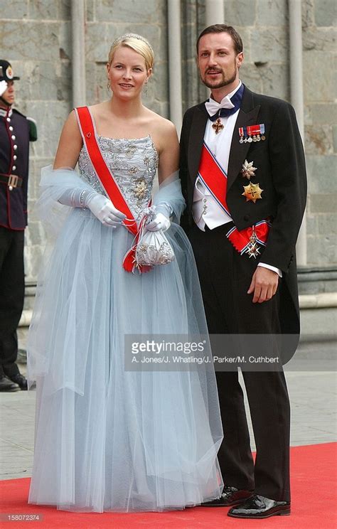 Crown Prince Haakon And Crown Princess Mette Marit Of Norway At The