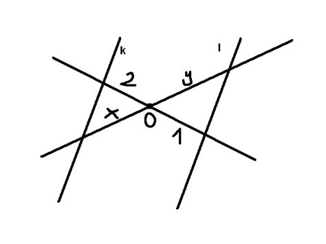 Zadanie z matmy geometria na rysunku proste k i l są równoległe oraz