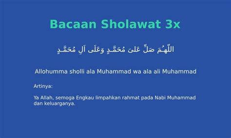 Bacaan Sholawat X Arab Latin Dan Artinya Lengkap Dengan Keutamaan