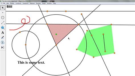 univhypgeom25 geometer s sketchpad and circles in universal hyperbolic geometry youtube