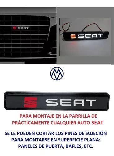 Emblema Led Parrilla Seat Arona Ateca Ibiza Le N Tarraco