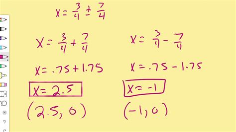 solving quadratic equations when in function notation youtube