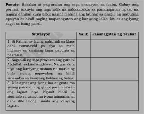 Pumili Ng Isang Salik Na Nakakaapekto Sa Makataong Kilos At Isalaysay