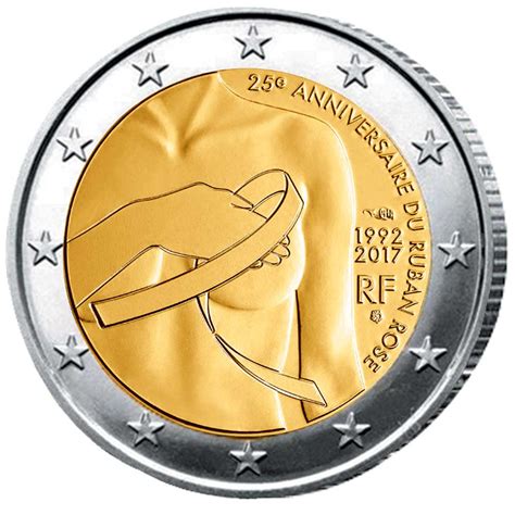 kötélugrás Ingovány zaklatás 2 euros 25 eme anniversaire du ruban rose
