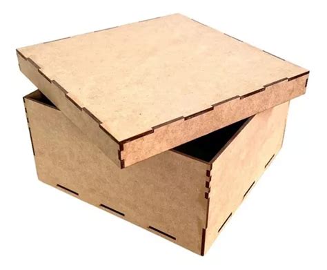 Cajas De Madera Mdf Regalo Fiesta X X Cm Mercadolibre
