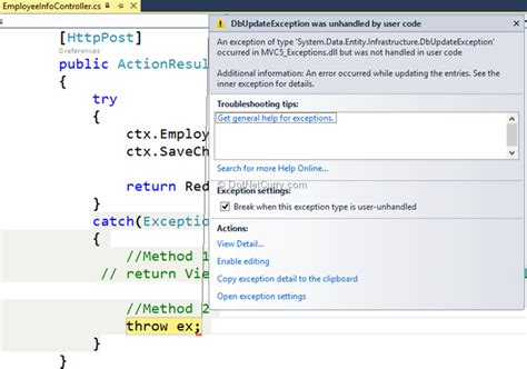 asp net mvc 5 handling exceptions with some simpler ways dotnetcurry hot sex picture