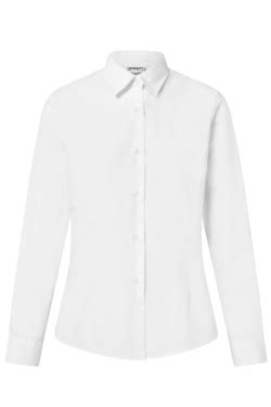 Blusa Artel Blanca Entallada Manga Larga