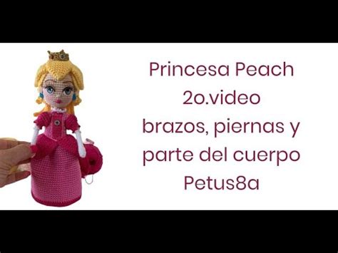 Princesa Peach English Subtitles O Video Amigurumis By Petus