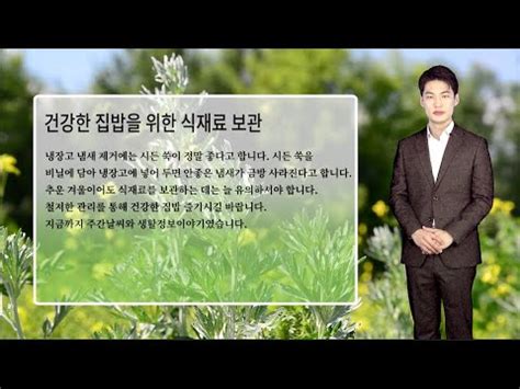 주간날씨와 생활정보 2021년 2월8일 2월14일 서울 YouTube