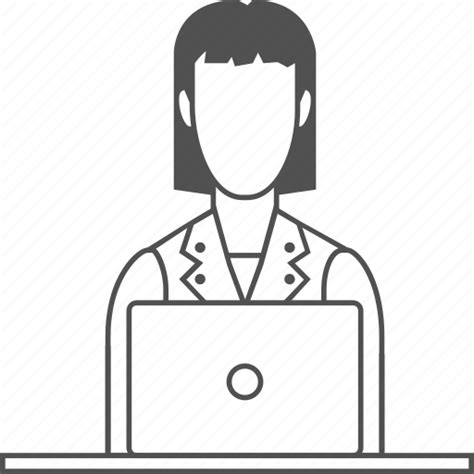 backend coding developer female frontend programmer qa icon