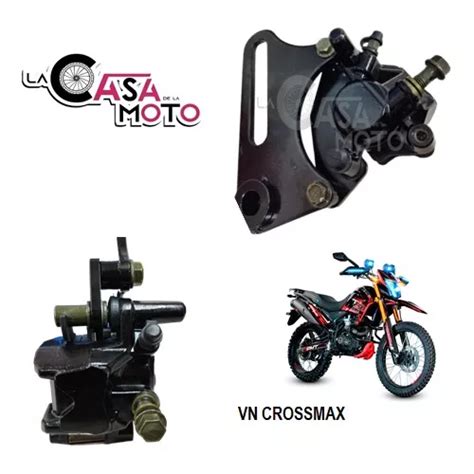Caliper Negro Trasero Para Vn Crossmax Crossmax Pro Cuotas