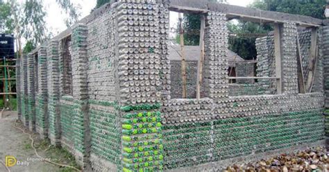 Plastic Bottles Turns Into Construction Materials Civil Engineering