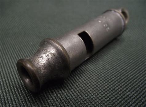 Crow Valley Militaria London City Police Whistle