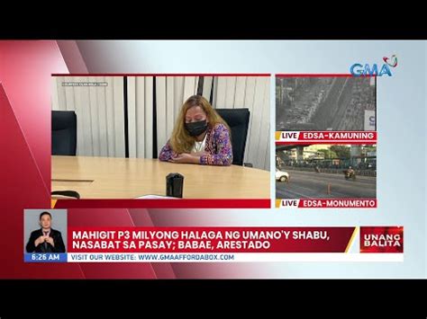 Mahigit P3M Halaga Ng Umano Y Shabu Nasabat Sa Pasay Babae Arestado