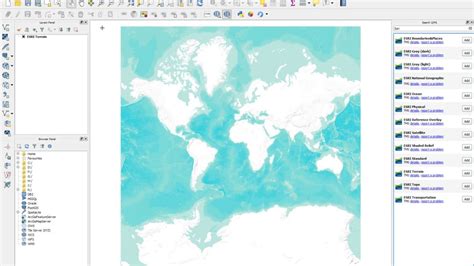 QGIS Using Quick Map Services Search YouTube