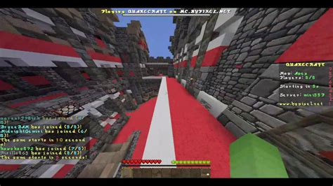 Minecraft Hypixel Mini Games Youtube