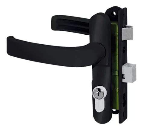 Cerradura Chapa Puerta Aluminio Principal Mm Negro Phillips Envío gratis