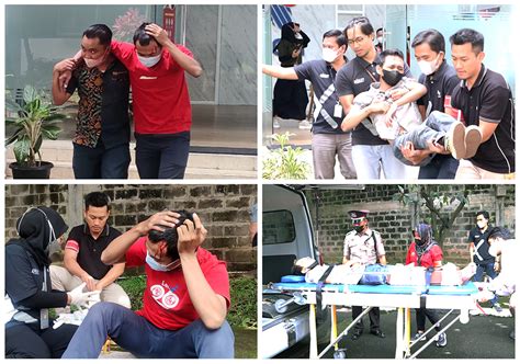 Tingkatkan Kewaspadaan HSSE PT Len Industri Persero Buat Simulasi