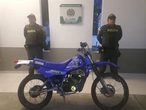 En El Municipio De Quimbaya Se Logra La Recuperaci N De Una Motocicleta