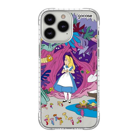 Capa Capinha Gocase Iphone Pro Pro Max Disney Alice