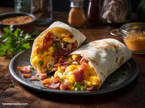 Tortilla z jajecznicą Łatwe Przepisy