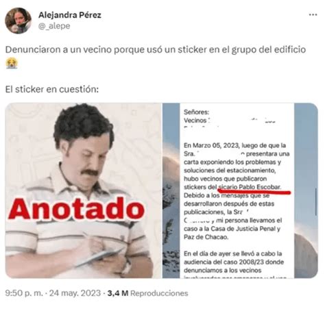 Whatsapp Conflicto Vecinal Mujer Denuncia El Uso De Un Sticker De