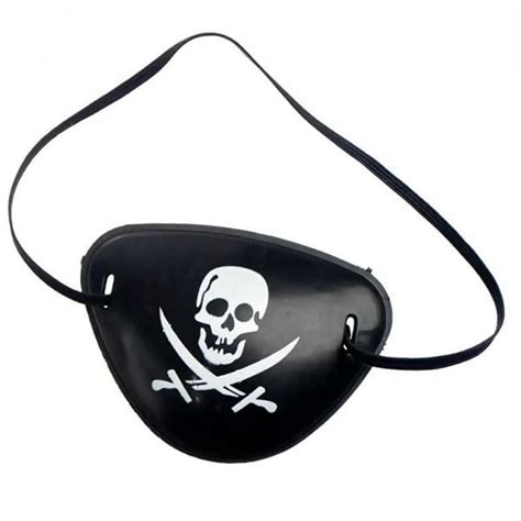 Tapa Olho Pirata Caveira Para Fantasias Extra Festas