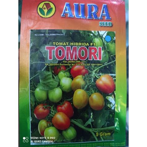 Jual Benih Tomat Hibrida F Tomori Aura Seed Gr Shopee Indonesia