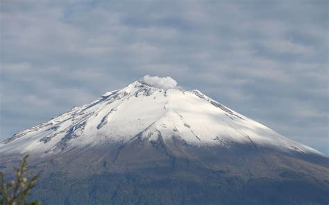 Volcán Popocatépetl actividad volcánica del 23 de julio del 2022