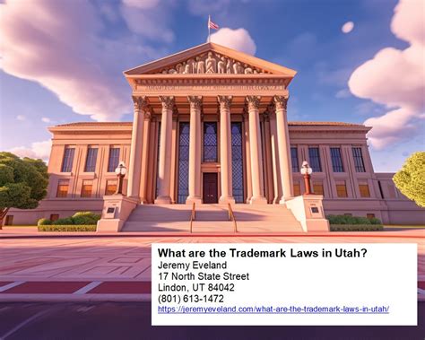 What Are The Trademark Laws In Utah Jeremy Eveland