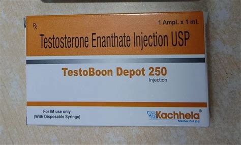 TESTOBOON DEPOT 250 MG INJ 1 ML Packaging Size 1ML Ampoule At Rs 2000