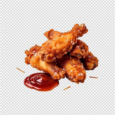 Premium Psd Chicken Wings Isolated