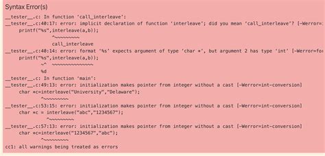 solved define a function interleave that consumes two string