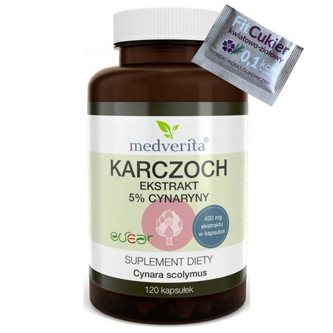 MEDVERITA Ekstrakt z Karczocha 400mg 120 Kapsułek Serce Natury