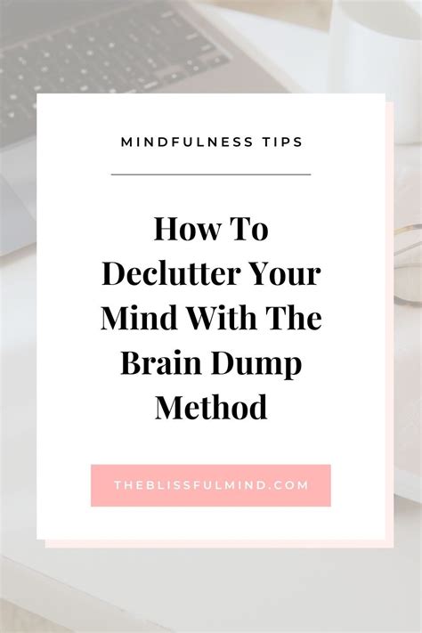 Brain Dump Artofit