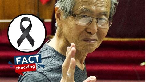 Alberto Fujimori murió La verdad detrás de los rumores de la supuesta