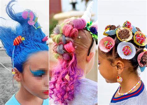 Peinados Locos para Niñas 35 Increíbles Ideas para la Escuela