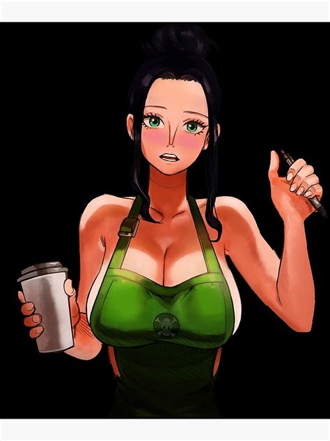 Póster Nico Robin One Piece anime hentai sexy 3 de mariealdaha