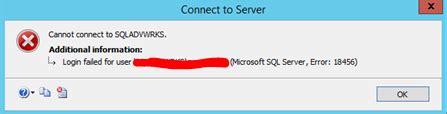 Sql Server Error Severity Login Failed For User Ls