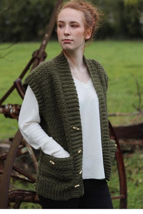 39 Slouchy Gilet Free Pattern Simple Sew ShaynieHamilton