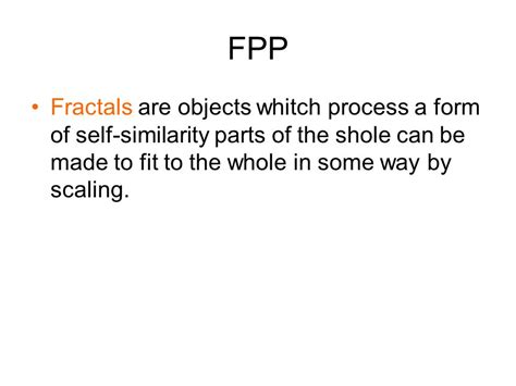 abstract self similar processes based on fractal point processes fpp provide natural and