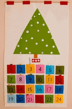 Cómo hacer un calendario de adviento original Manualidades y Artesanía